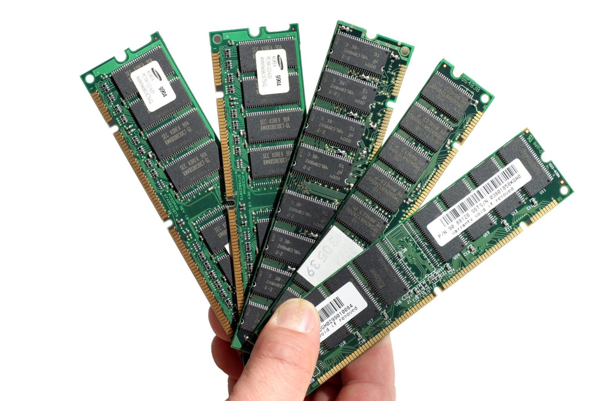 Tipos de módulos de memoria RAM existentes - Guía Hardware