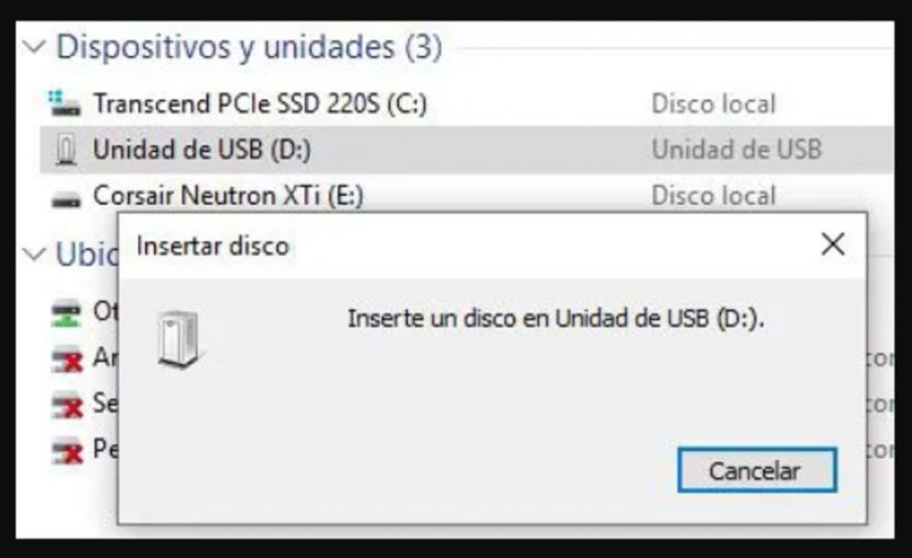 Como reparar um USB danificado com CMD