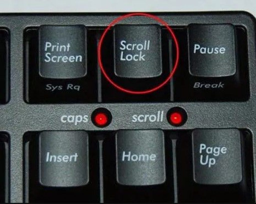 Função da tecla Scroll Lock: para que serve?