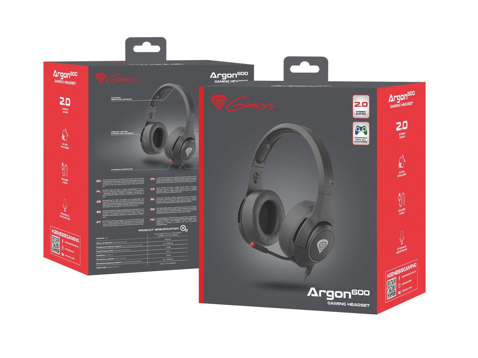 We review the Argon 600 headset from Genesis Gaming