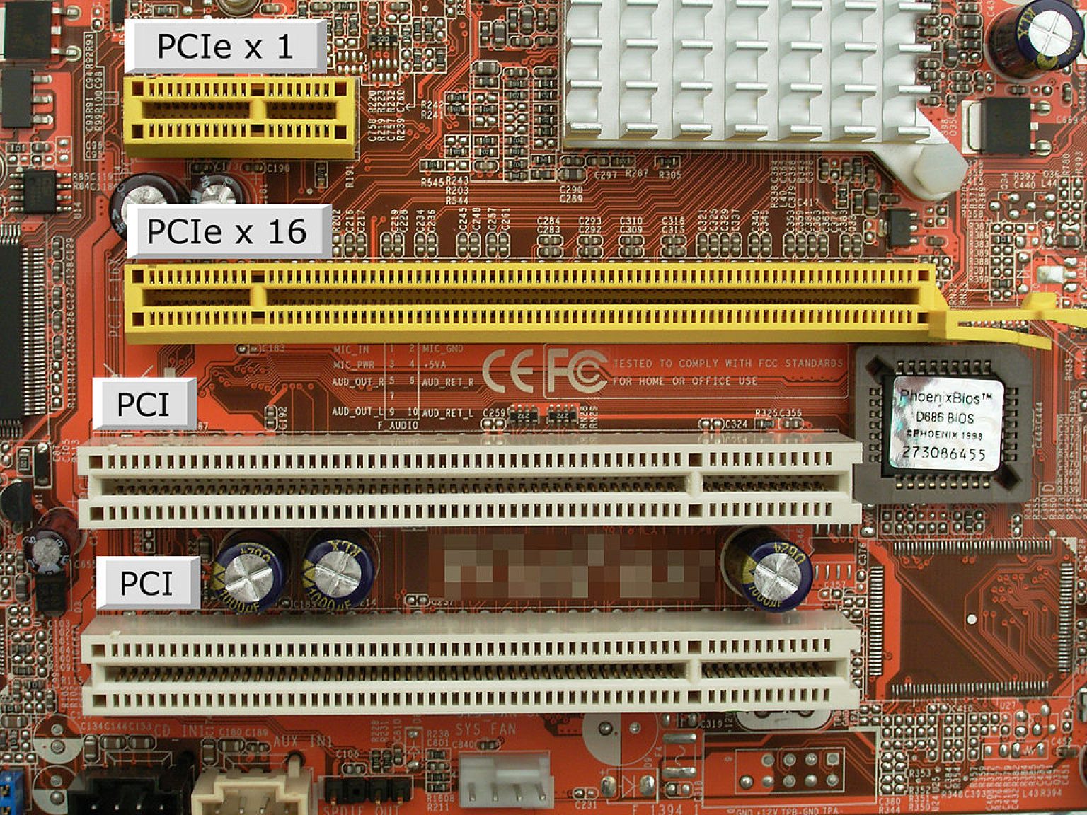 What does PCIe x16 mean?