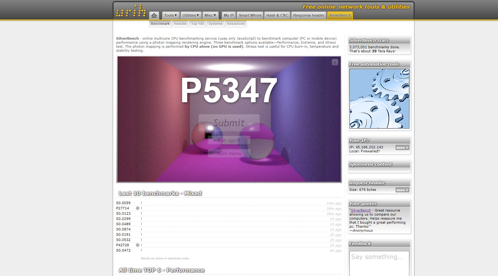 Online Benchmarking: What is it and what types exist?