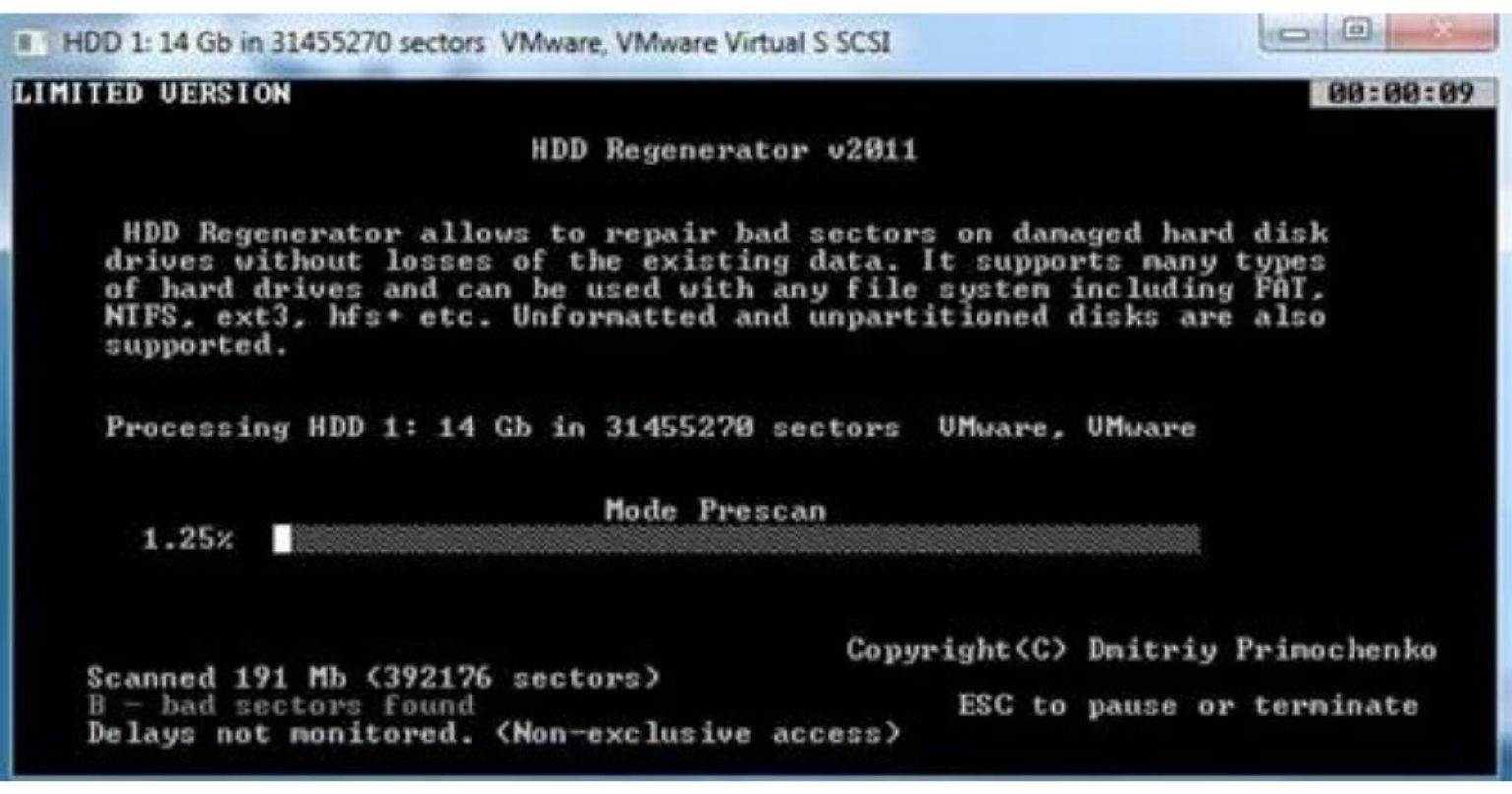 HDD Regenerator: qué es y cómo solucionar problemas en discos duros