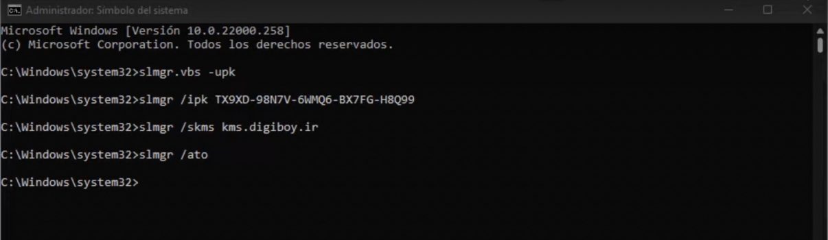 Cómo activar Windows 11 gratis con CMD