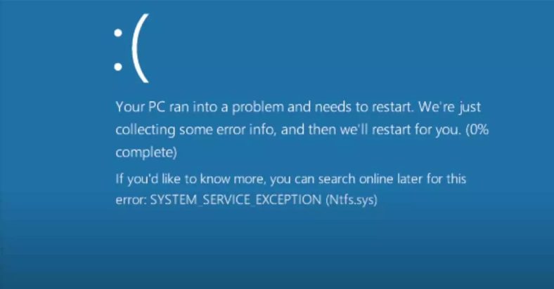 Cómo solucionar Error «System Service Exception» en Windows