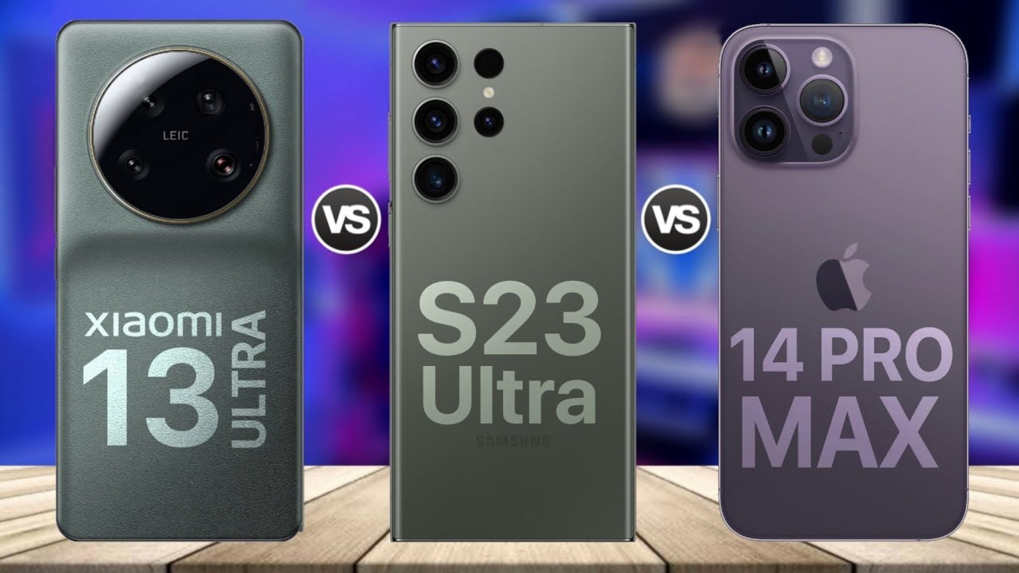 Xiaomi 13 Ultra vs. iPhone 14 Pro Max vs. Samsung Galaxy S23 Ultra Vergleich – Hardware-Handbuch