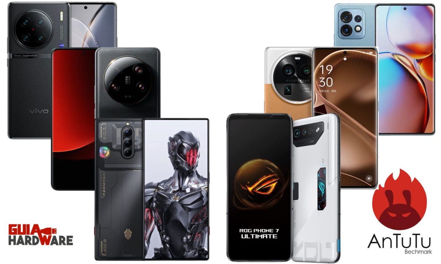 Os celulares mais potentes segundo o ranking AnTuTu 2025