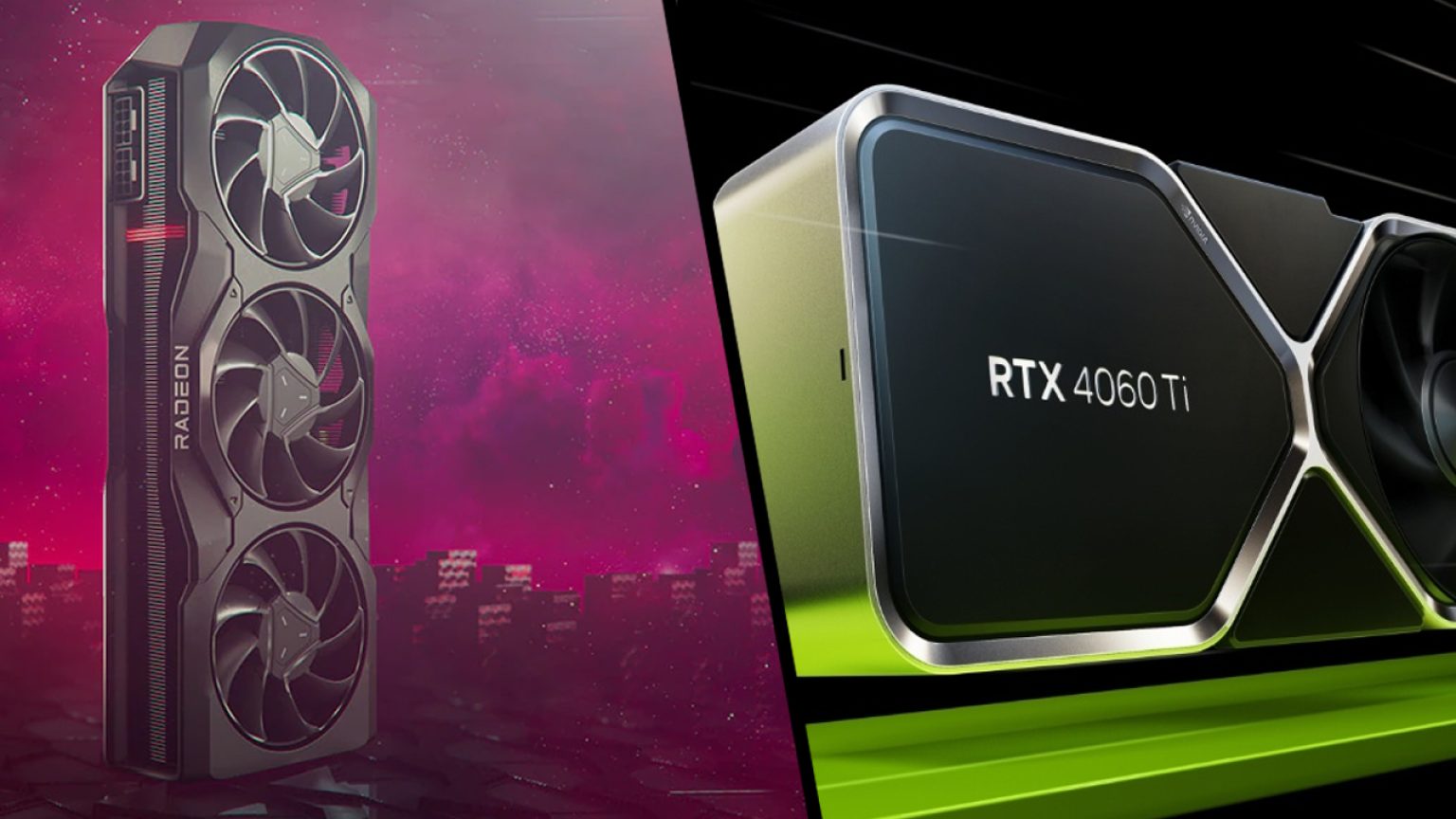 RX 7600 ir RTX 4060 Ti: kuris geresnis žaidimams?