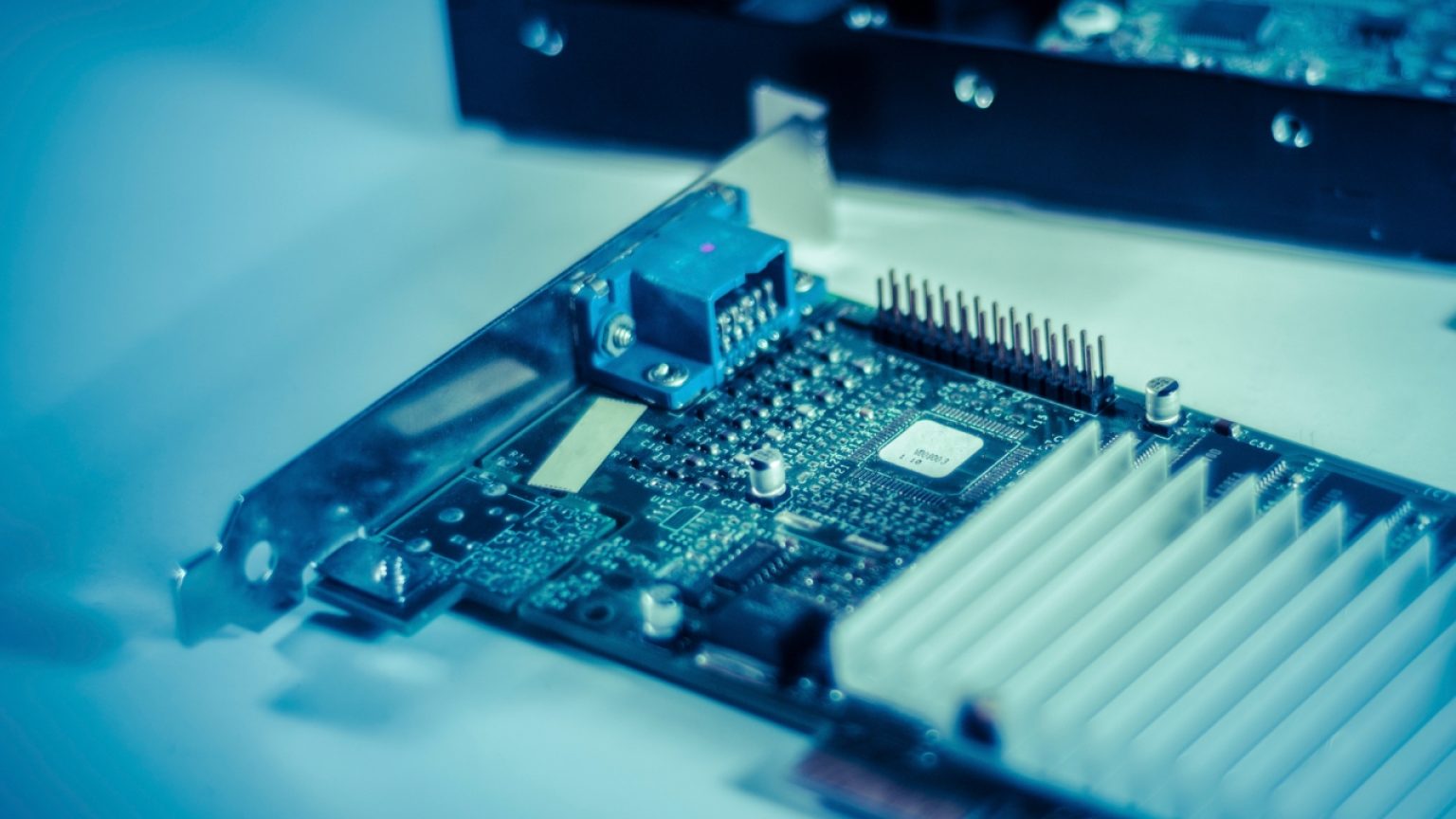 Parts of a graphics card