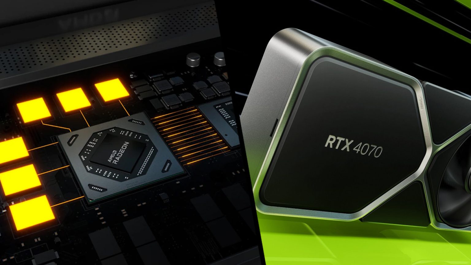 AMD RX 7700 XT vs GeForce RTX 4070 : comparaison