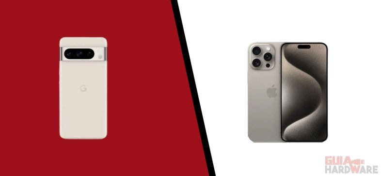 Google Pixel 8 Pro vs iPhone 15 Pro: La batalla entre iOS y Android – Guía Hardware