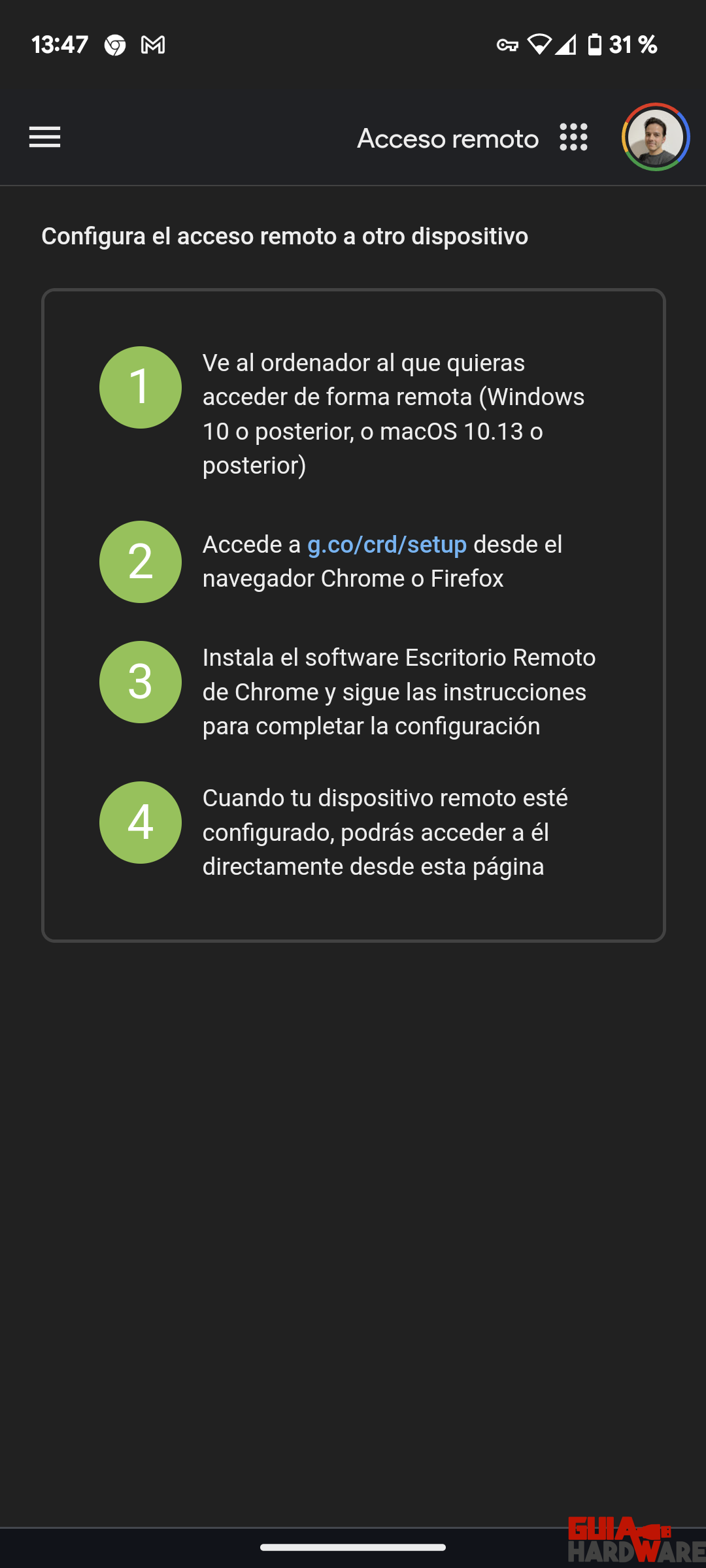 Cómo acceder al ordenador de forma remota con el móvil - Guía Hardware