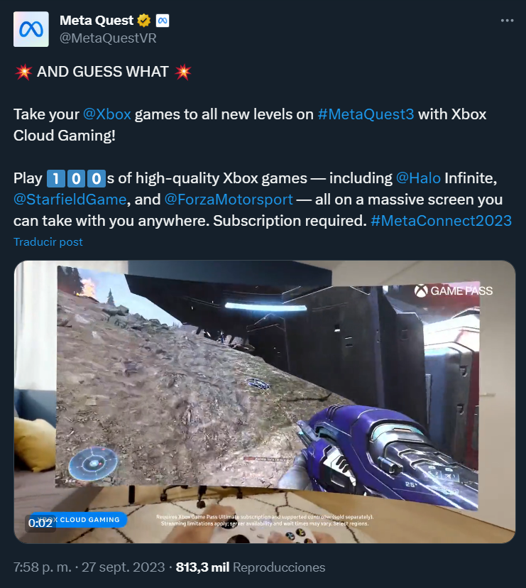 Cómo instalar Game Pass en las Oculus Quest 2