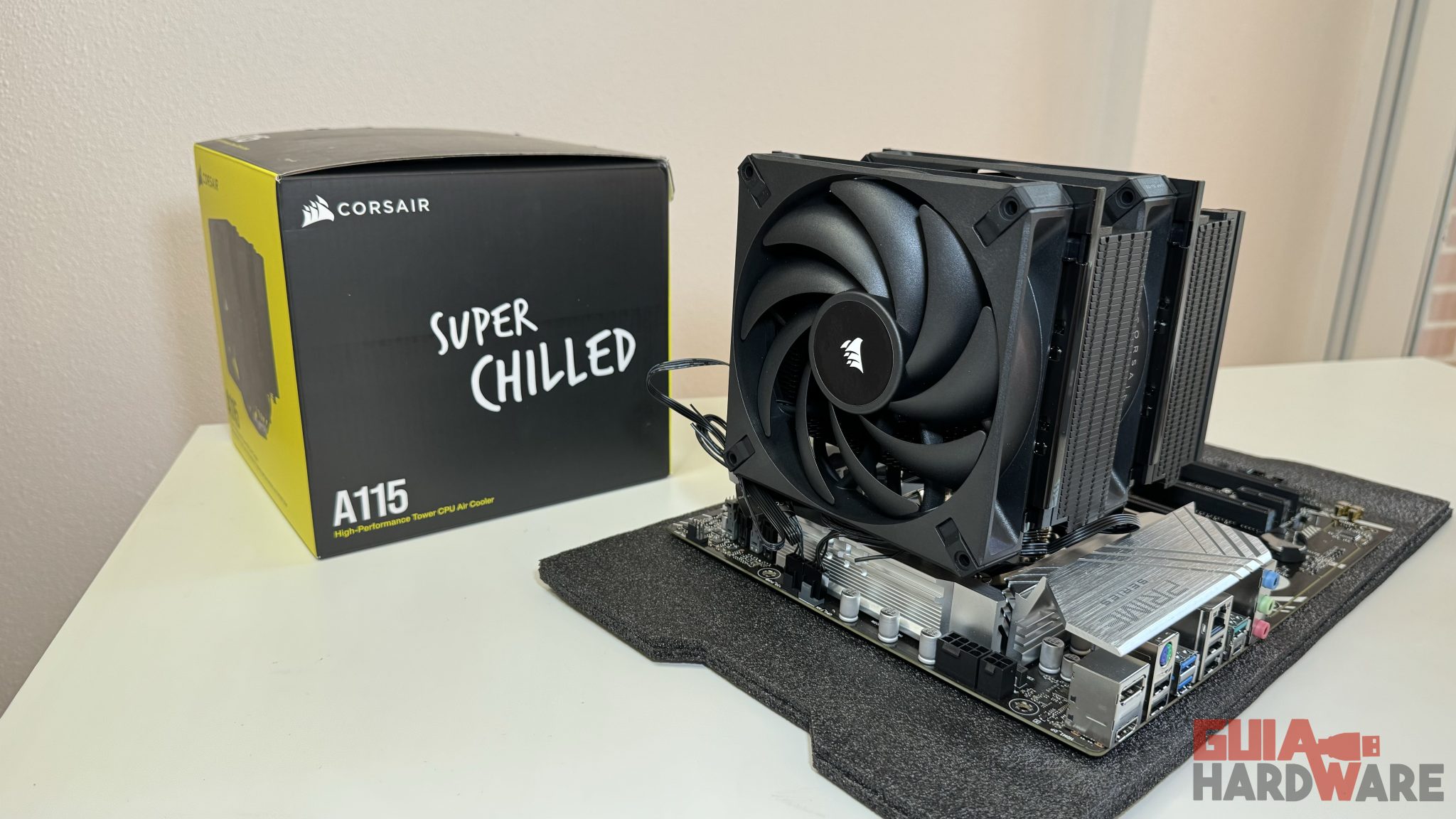 Corsair A115 (Análise): Testamos o resfriamento a ar que compete com o ...