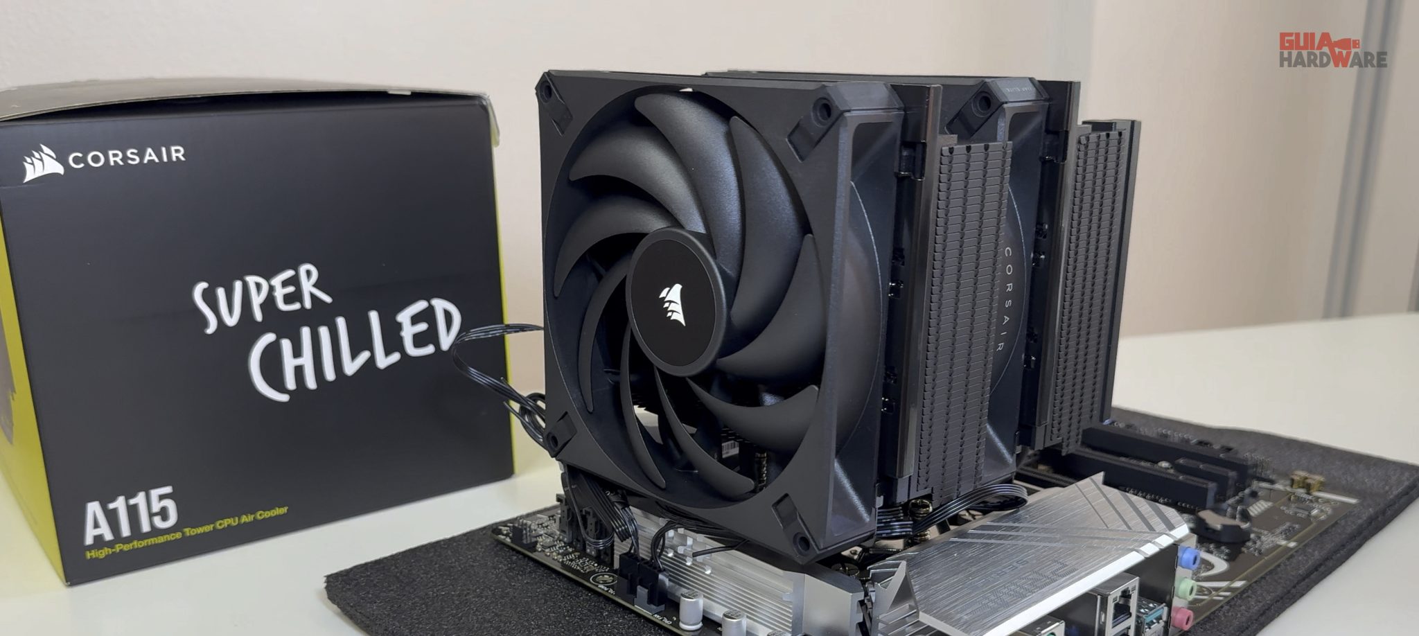 Corsair A115 (Review): probamos la refrigeración por aire que compite ...