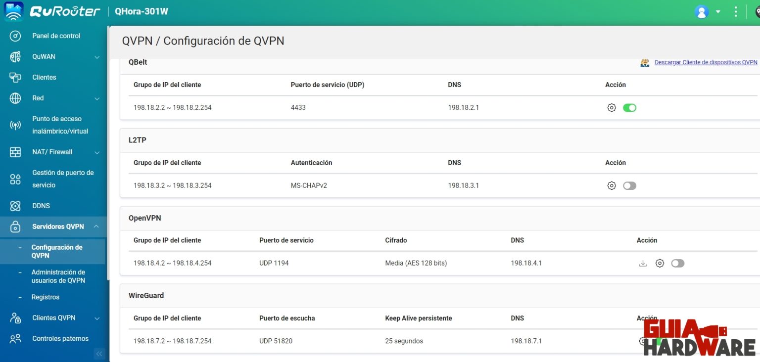 How to set up your own VPN with WireGuard and the QHora-301W router ...