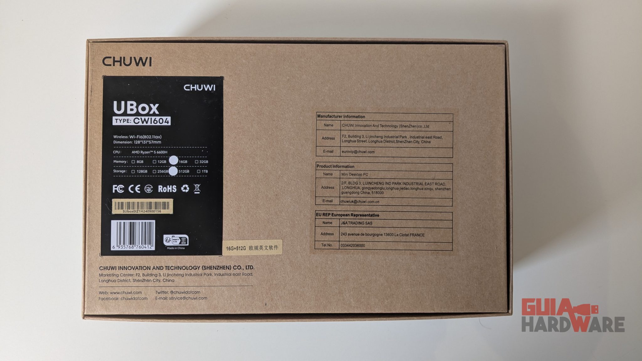 Chuwi UBox Mini PC: Análisis completo en español - Guía Hardware