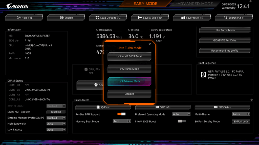 Ultra Turbo režim od Gigabyte: Uvolněná energie pro váš počítač