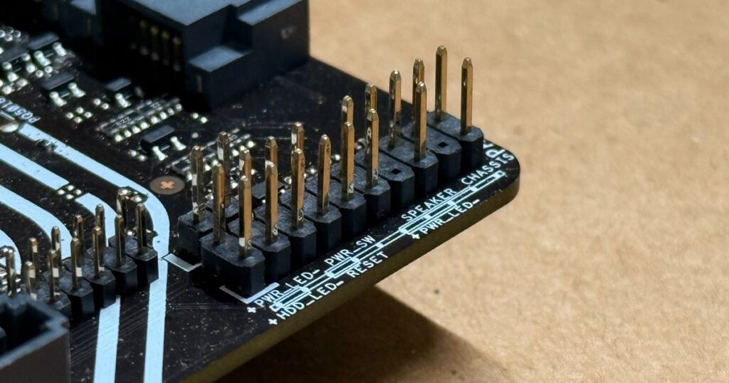 Front panel connections and how to connect them to the motherboard